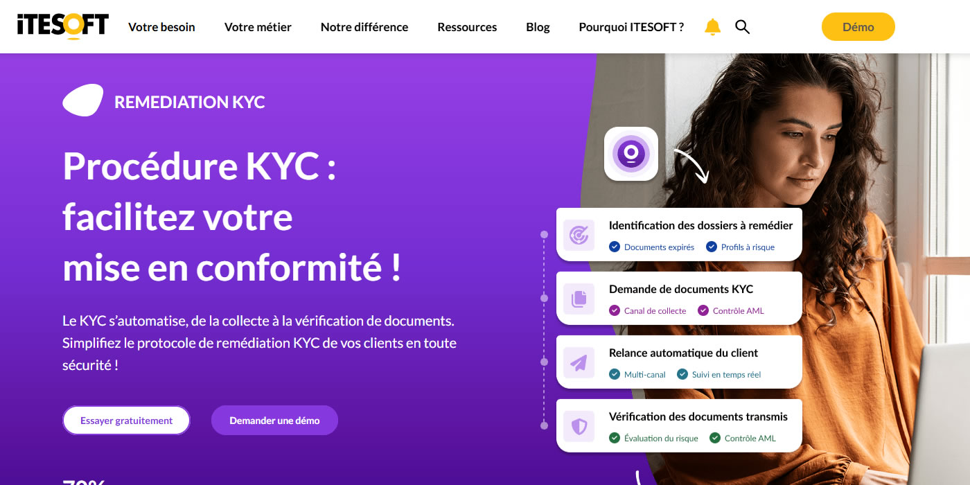 Solution de remédiation KYC : Automatisation, Sécurité & Conformité